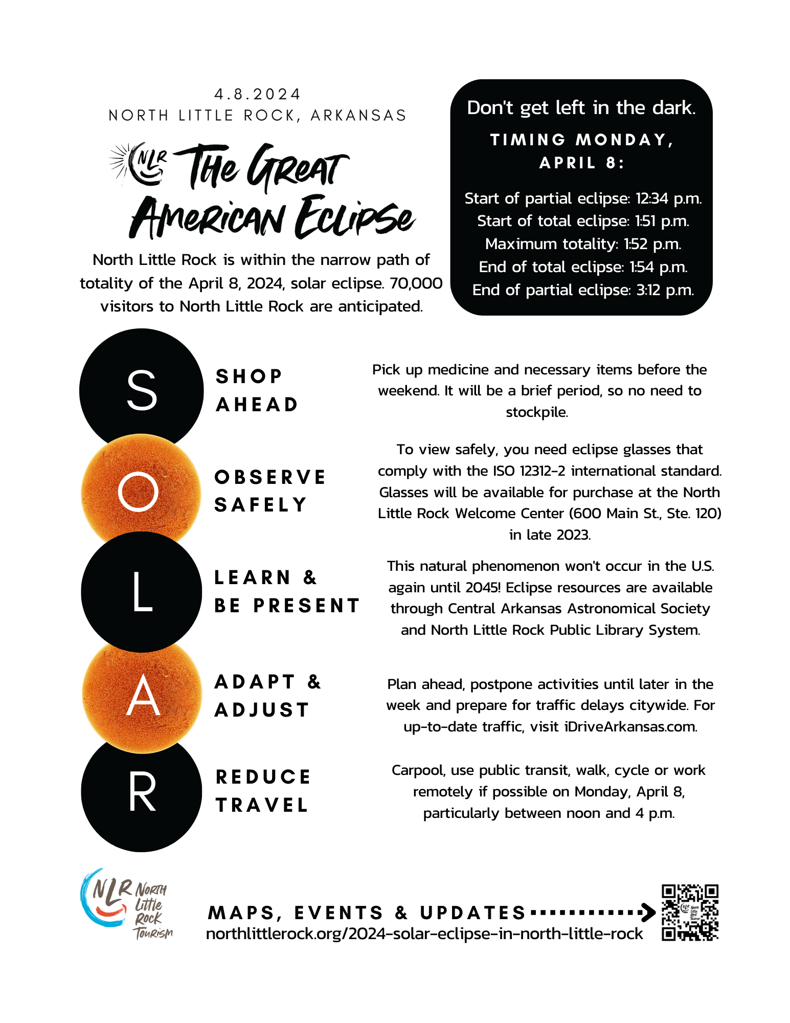 What locals need to know about the 2024 solar eclipse in North Little Rock